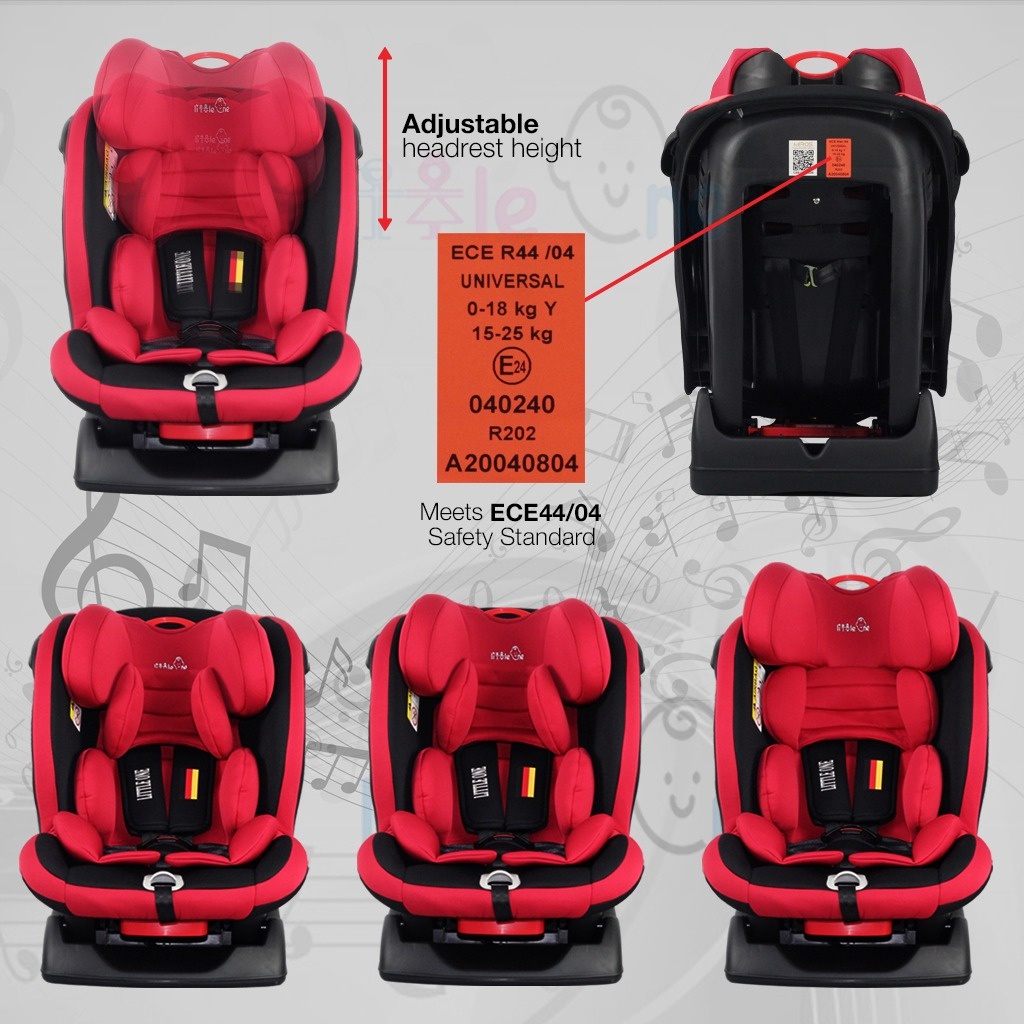 CAR SEAT Newborn To 7 Years Old Little One Melody Exclusive 0-7years old Car Seat Convertible ...