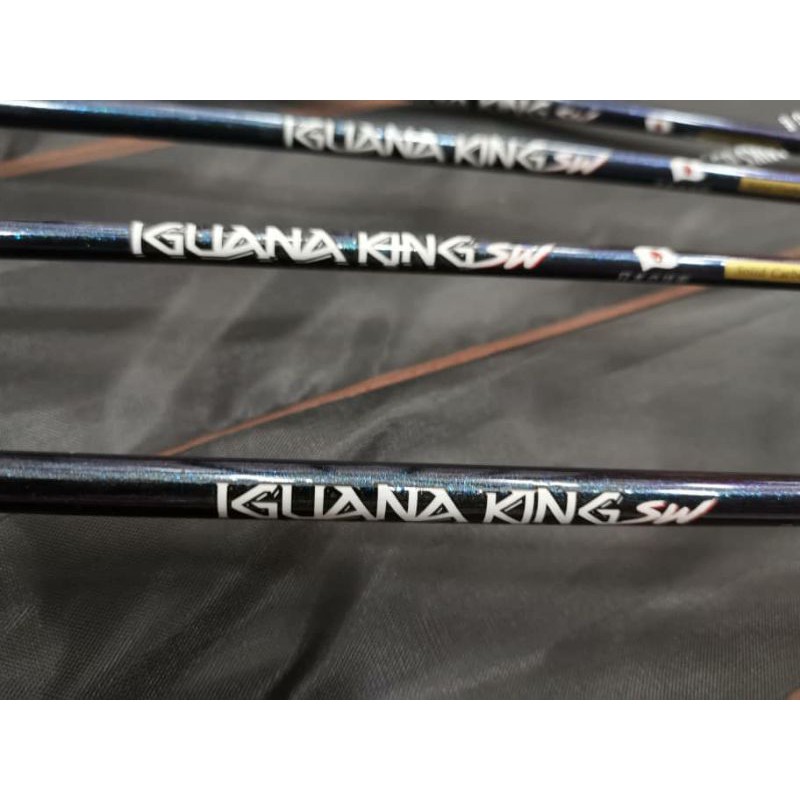 MAGURO IGUANA KING SW SOLID CARBON BLANK SPINNING / BC ROD 1 PIECE 🔥🔥🔥 ...
