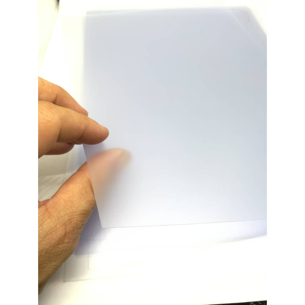PVC RIGID COVER TRANSLUCENT x 10'S | Shopee Malaysia
