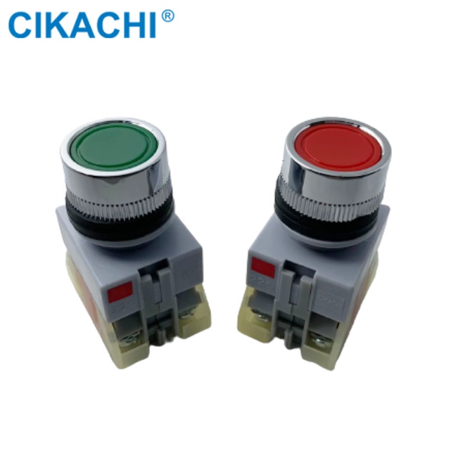 Cikachi (CKC) APB-22L APB 22mm Alternate Latching Self Locking Push ...