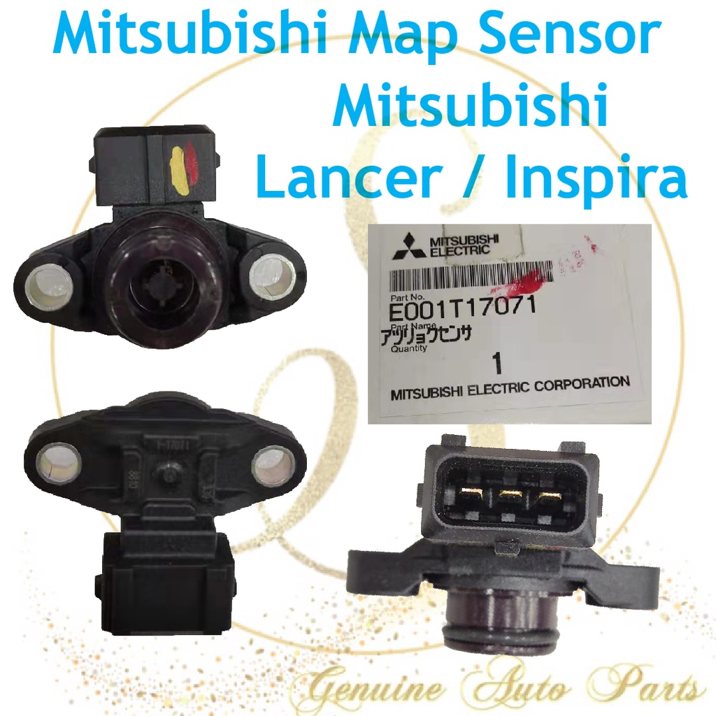 100% ORIGINAL MITSUBISHI MAP SENSOR LANCER INSPIRA E001T17071 MADE IN ...