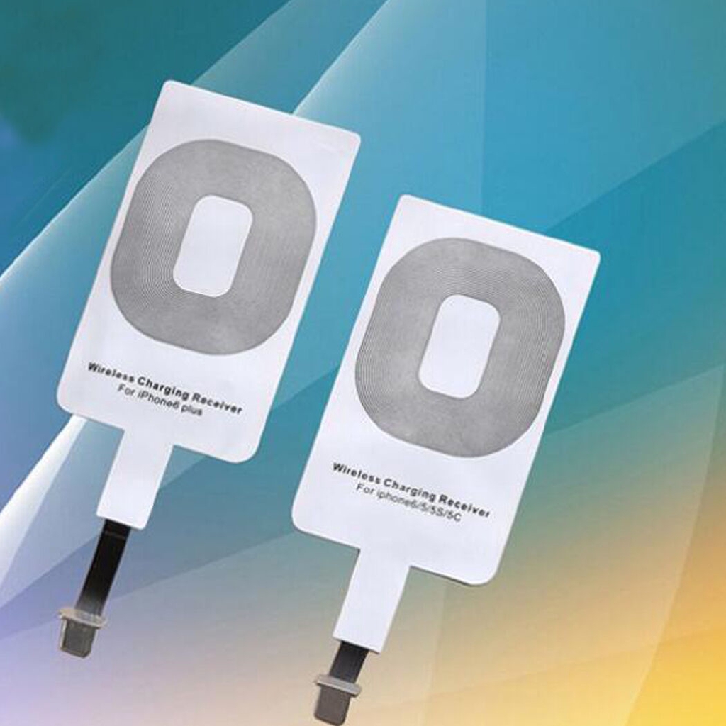 QI Wireless Charger Fast Charging Receiver Pad Kit for Micro-USB Type-C ...