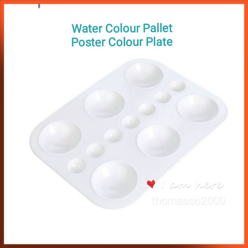 Water colour palette / Poster Colour Palette / Artist Water Colour ...