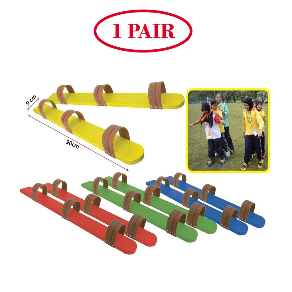 1 Pair Giant Clogs Malay Traditional Games (Terompah Gergasi) | Shopee ...