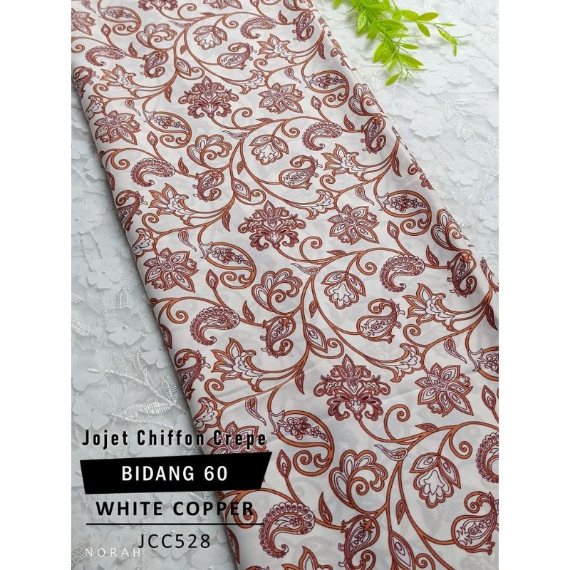 KAIN CHIFFON CREPE JOJET VIETNAM VIRAL | Shopee Malaysia
