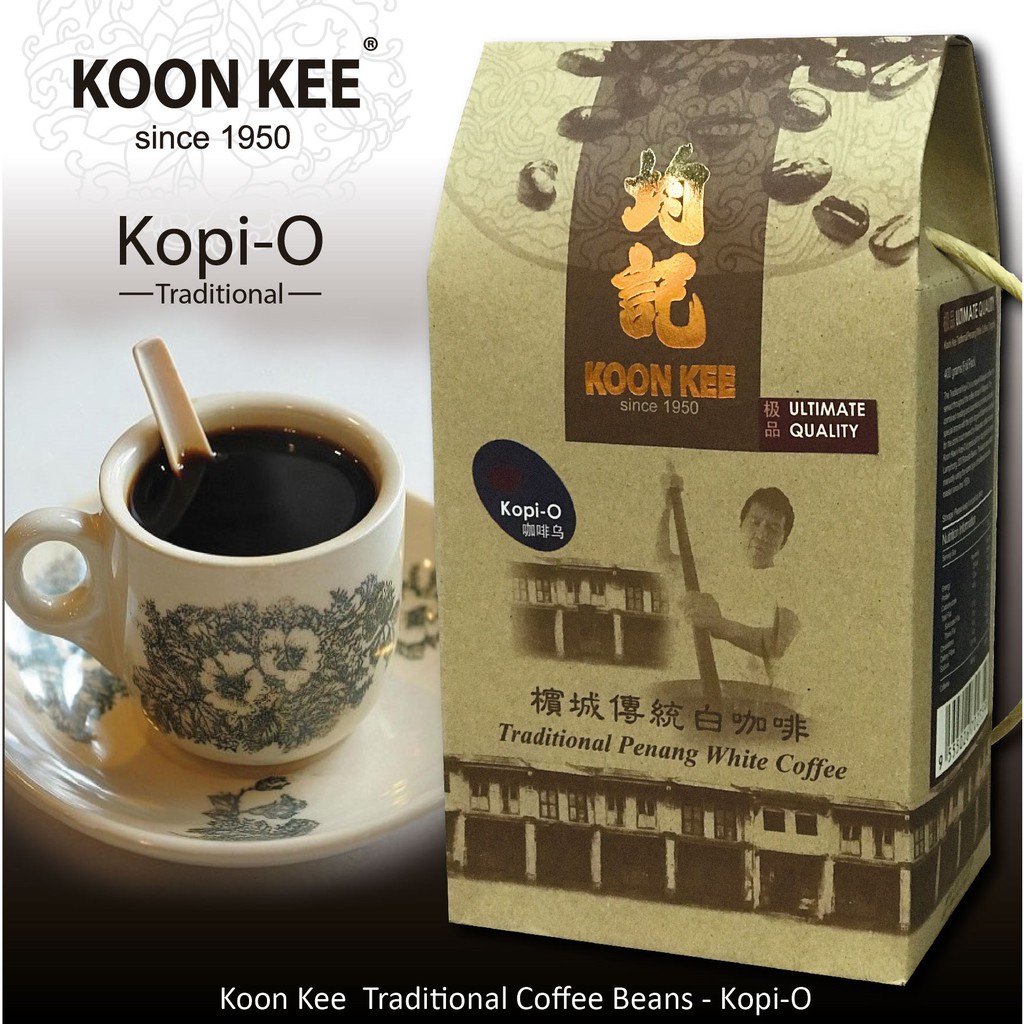 PENANG Coffee, Koon Kee Traditional Roasted Coffee - Kopi O | Shopee ...
