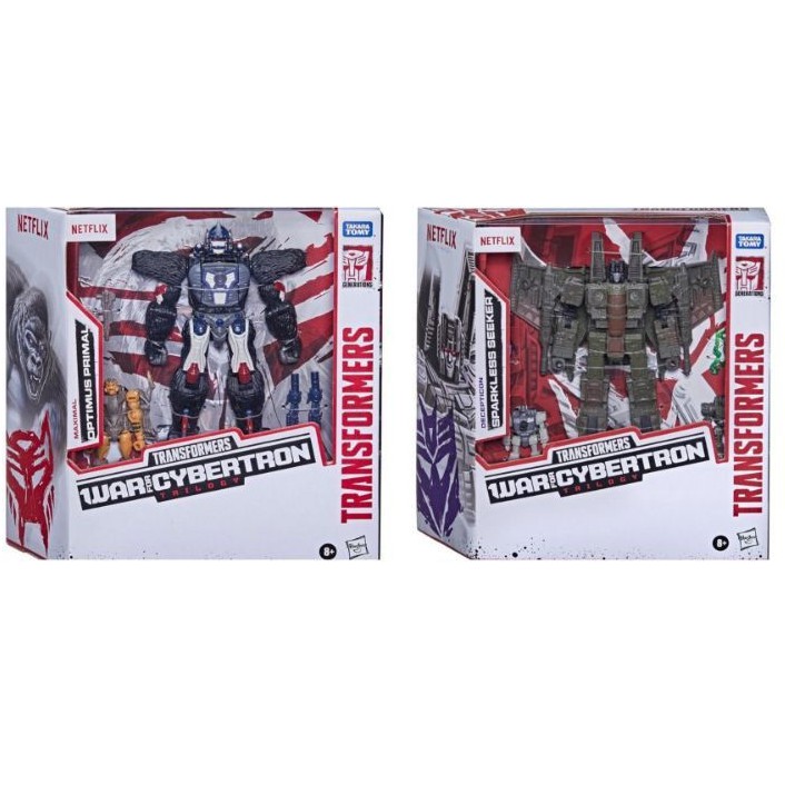 Netflix Transformers War for Cybertron Deluxe - Set of 2 ( Optimus ...