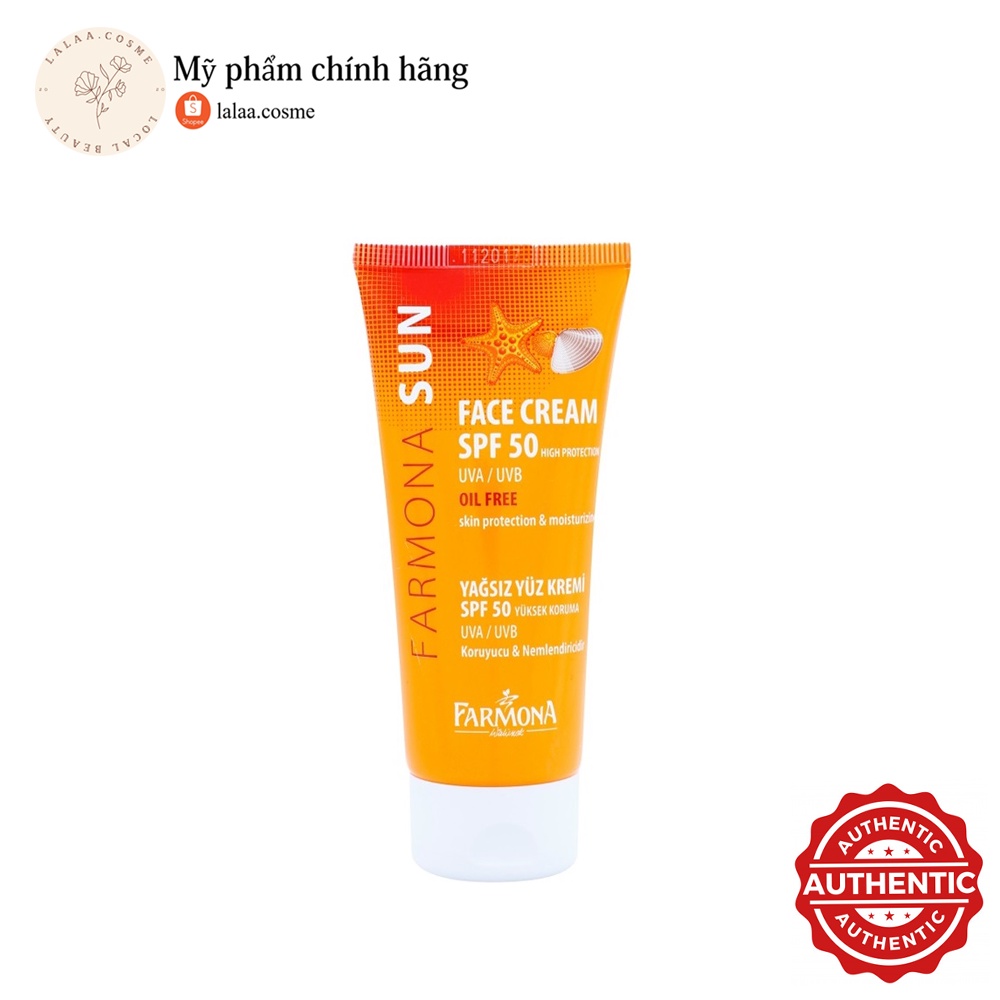 Farmona SUN FACE CREAM SPF 50 OIL FREE 50ml | Shopee Malaysia