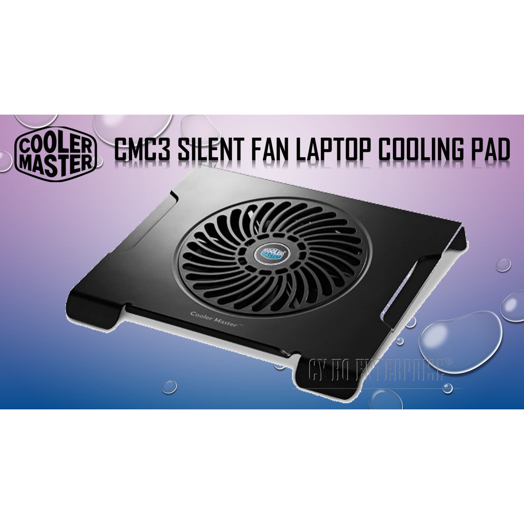 Cooler Master Notepal CMC3 Silent Fan Laptop Cooling Pad 15" | Shopee ...