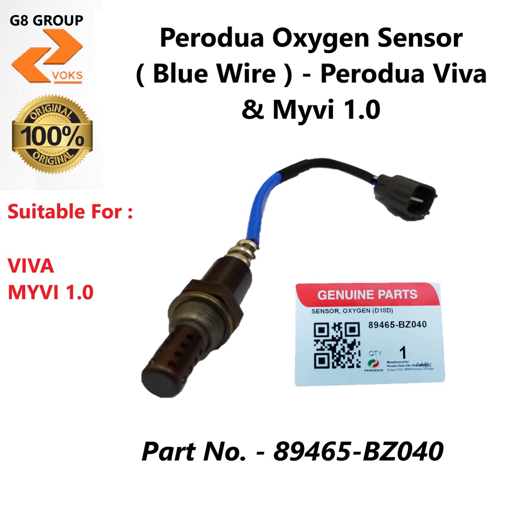 Perodua Oxygen Sensor ( Blue Wire ) - Perodua Viva & Myvi 1.0 ( 89465 ...