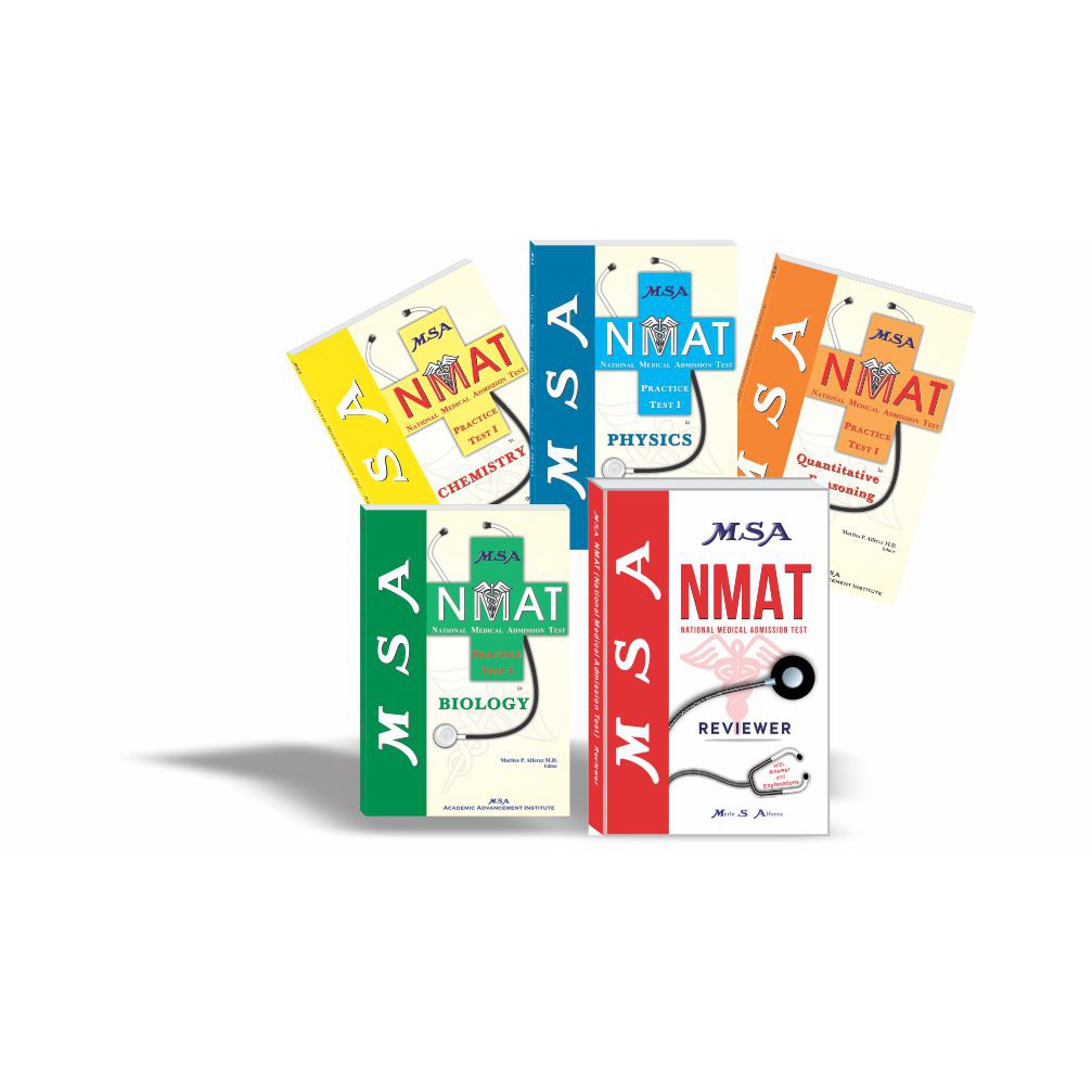 MSA NMAT Reviewer Books(Set)(Authentic / Brand New) | Shopee Malaysia