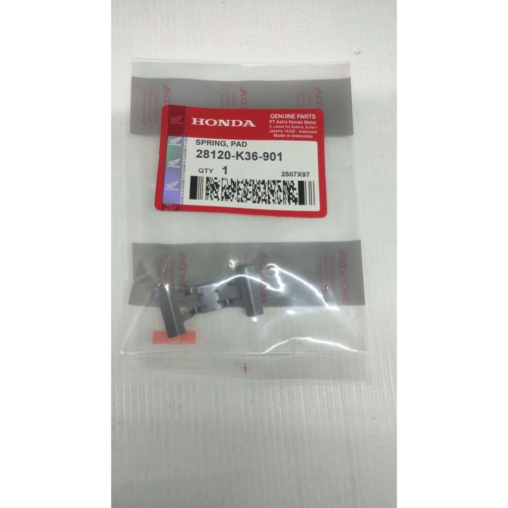 Dispad Disc Resistance Retainer Spring Plate Vario 150 FI 125 New LED ...