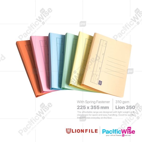 Manila Spring Flat File / Manila Fail Kertas – Lion File Filing 350 ...