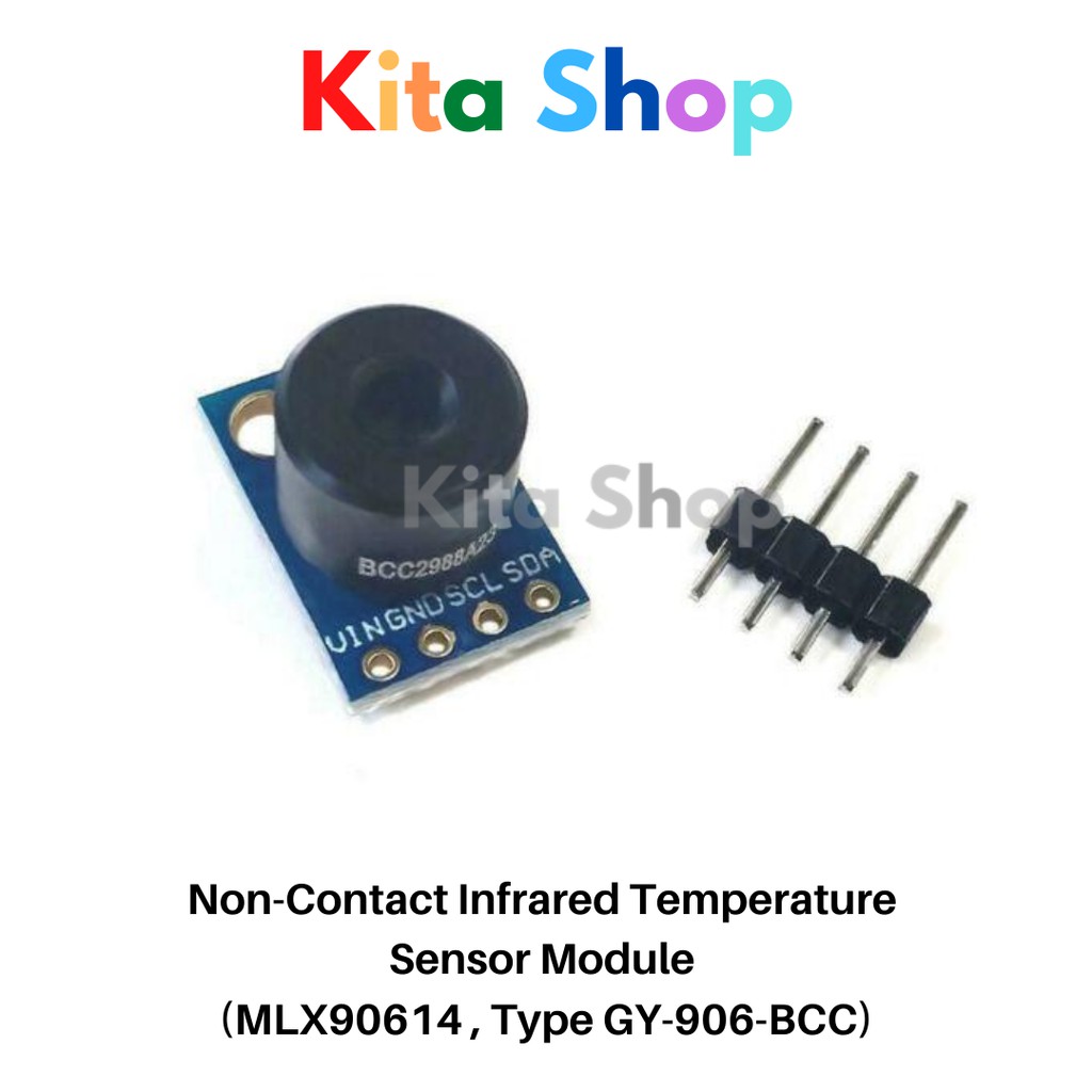 Non-Contact Infrared Temperature Sensor Module (MLX90614 , Type GY-906 ...