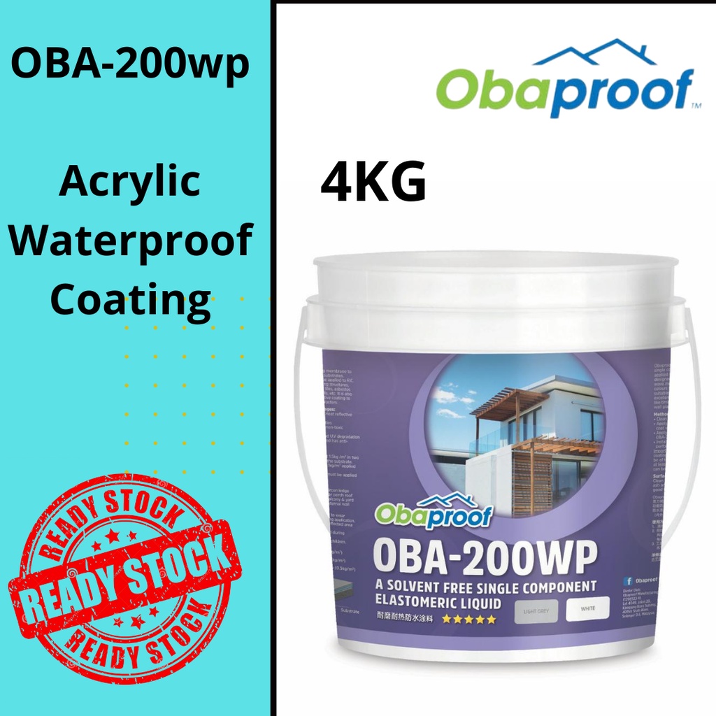 OBAPROOF OBA-200wp (4KG) | Shopee Malaysia