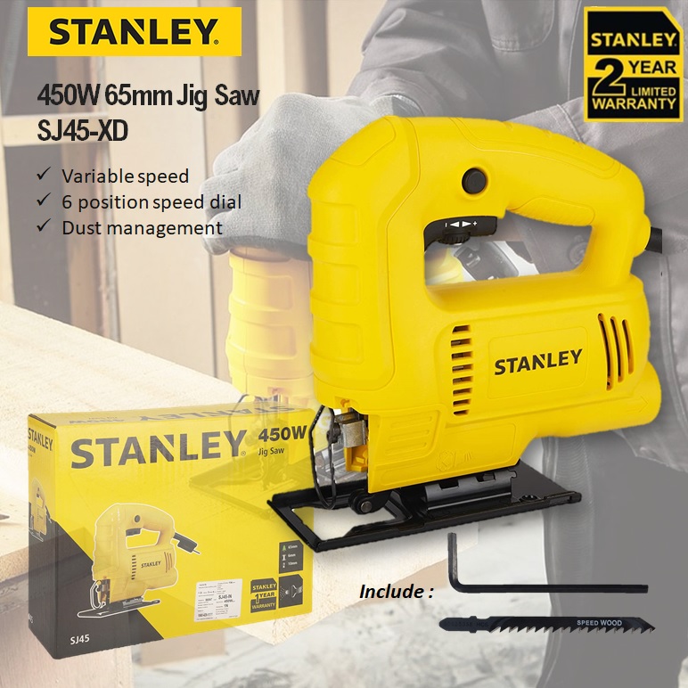 Stanley 450W SJ45-XD 65MM Electric Corded Jig Saw | Shopee Malaysia