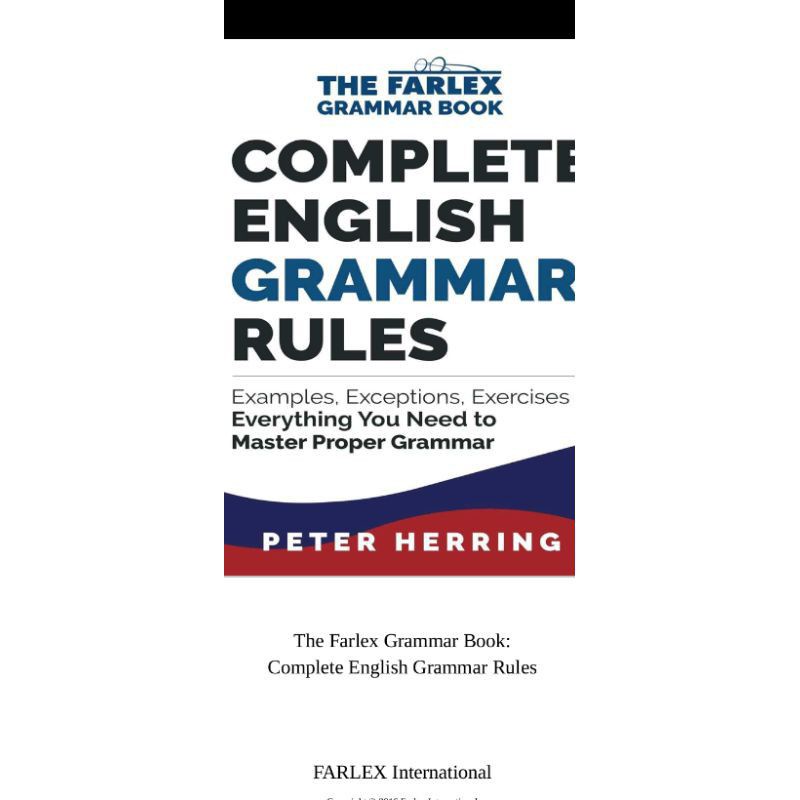 Complete English Grammar Rules Book | Shopee Malaysia