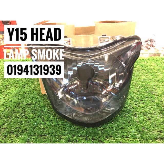HEAD LAMP YAMAHA Y15 V1 / Y15ZR V1 SMOKE & CLEAR LAMPU DEPAN | Shopee Malaysia