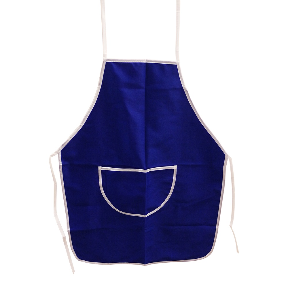 Cotton Apron PVC Layer - Blue [9503B] | Shopee Malaysia