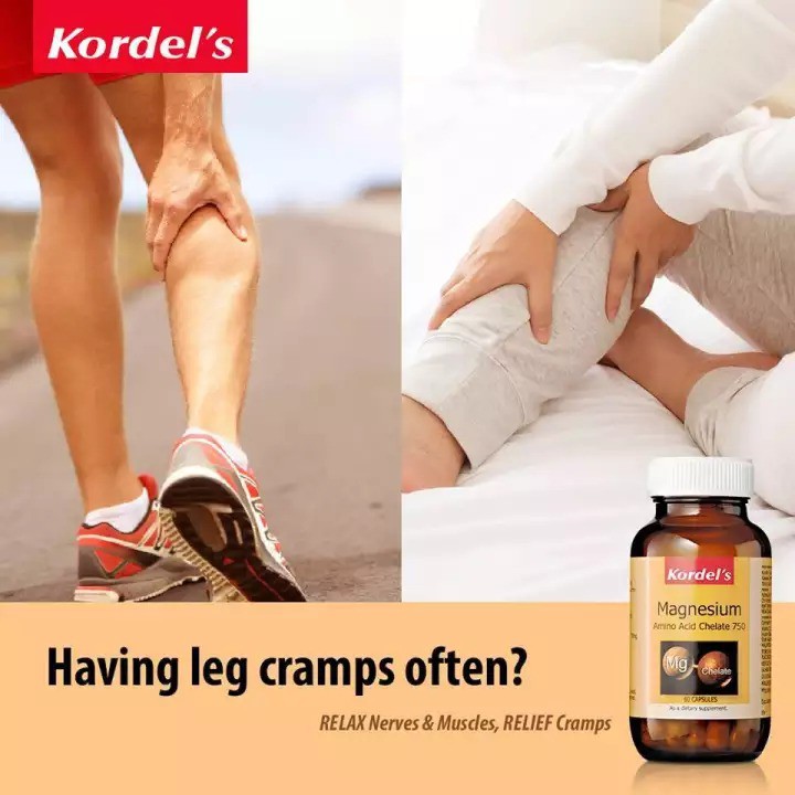 KORDEL'S - MAGNESIUM AMINO ACID CHELATE 750*((PO2 X 60'S)) | Shopee ...