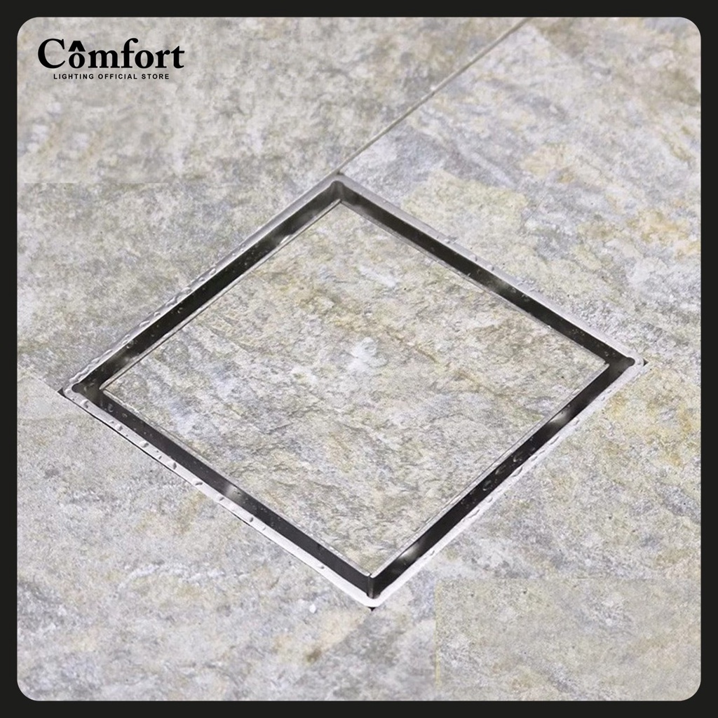 Floor Trap Floor Grating Anti Cockroach ABS Base Smart Floor Trap Tile Insert Floor Drain Floor ...