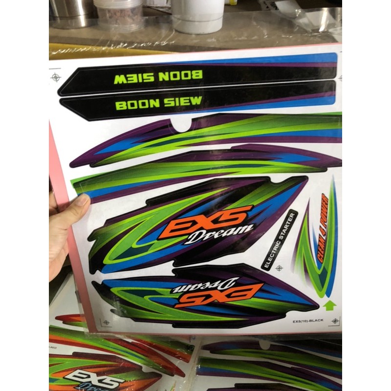 HONDA EX5 DREAM STICKER(10) | Shopee Malaysia