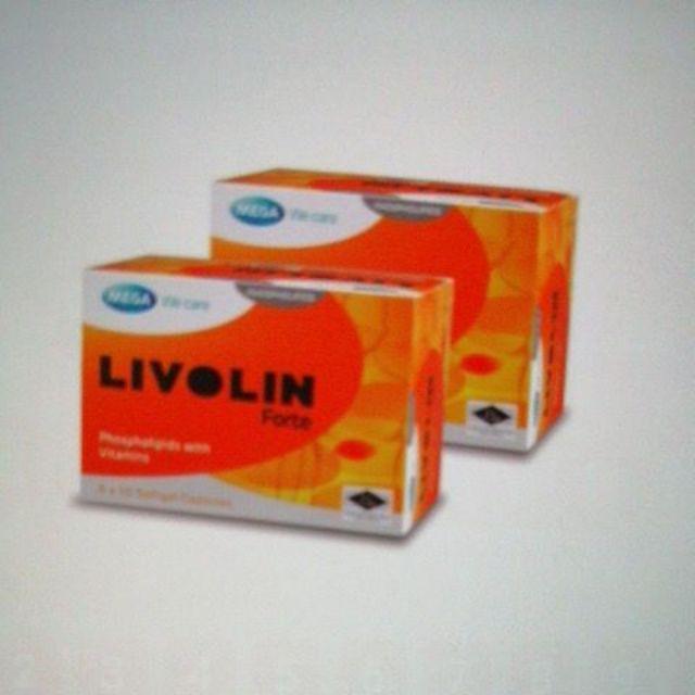 LIVOLIN FORTE 300MG 50'S/and 50'SX2 (Liver Supplement/Energy ...