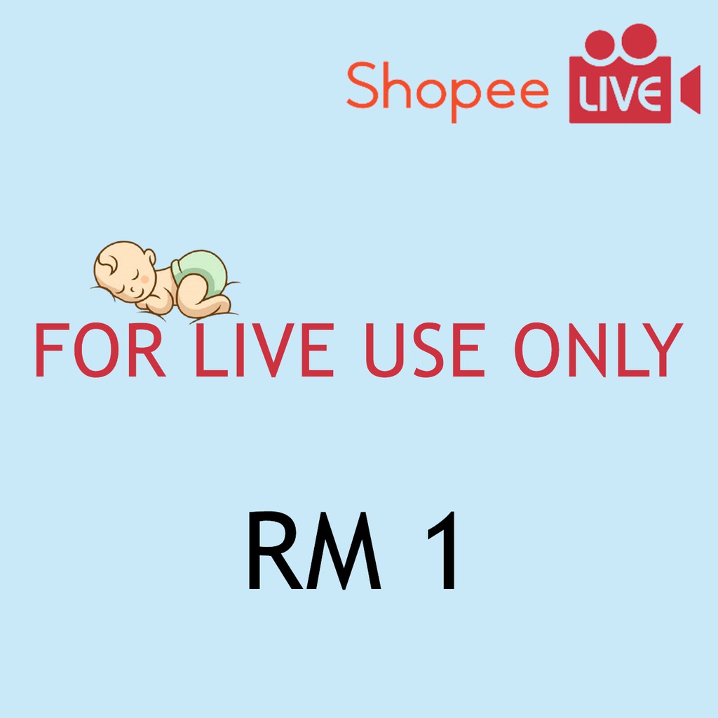 (RM1.00- RM7.00) LIVE CUSTOMER USE ONLY | Shopee Malaysia