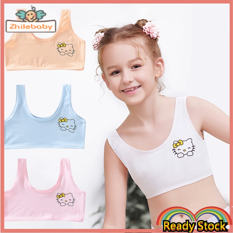 8-13 Years Girls Training Bra Puberty Cotton Girl Clothes Camisole ...