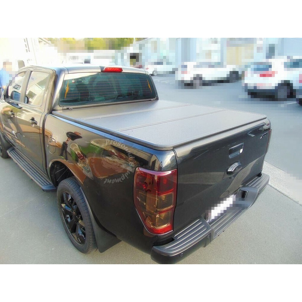 Tri-Fold Hard Top Hard Lid Tonneau Cover Aluminium for Ford RANGER 2012 ...