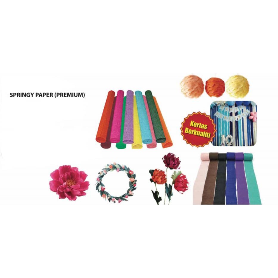 Springy Paper Set 20's (Premium) | Shopee Malaysia