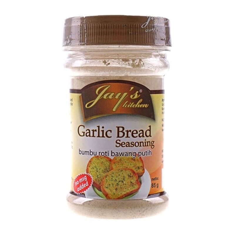 PUTIH Jay's / Jays Garlic Bread Seasoning NO MSG- Jays Garlic Bread ...
