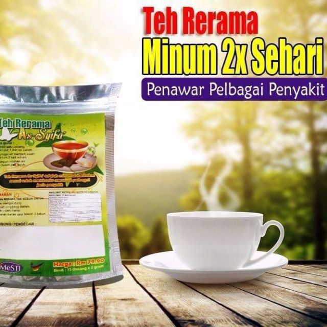 SALE! Teh Rerama As-Syifa Asli penawar kencing manis dan lain lain ...