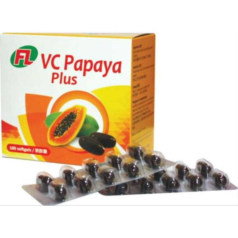 FL Papaya Plus (kotak 100biji kapsul) | Shopee Malaysia