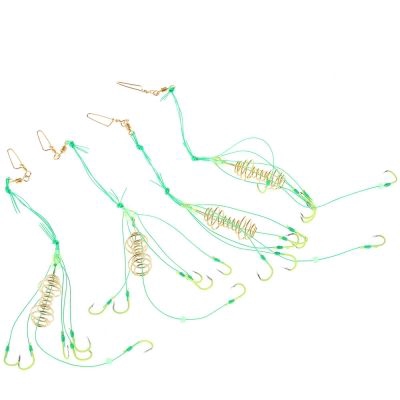 4pcs Explosion Hook Fishing Tackle (NEON GREEN) | Shopee Malaysia