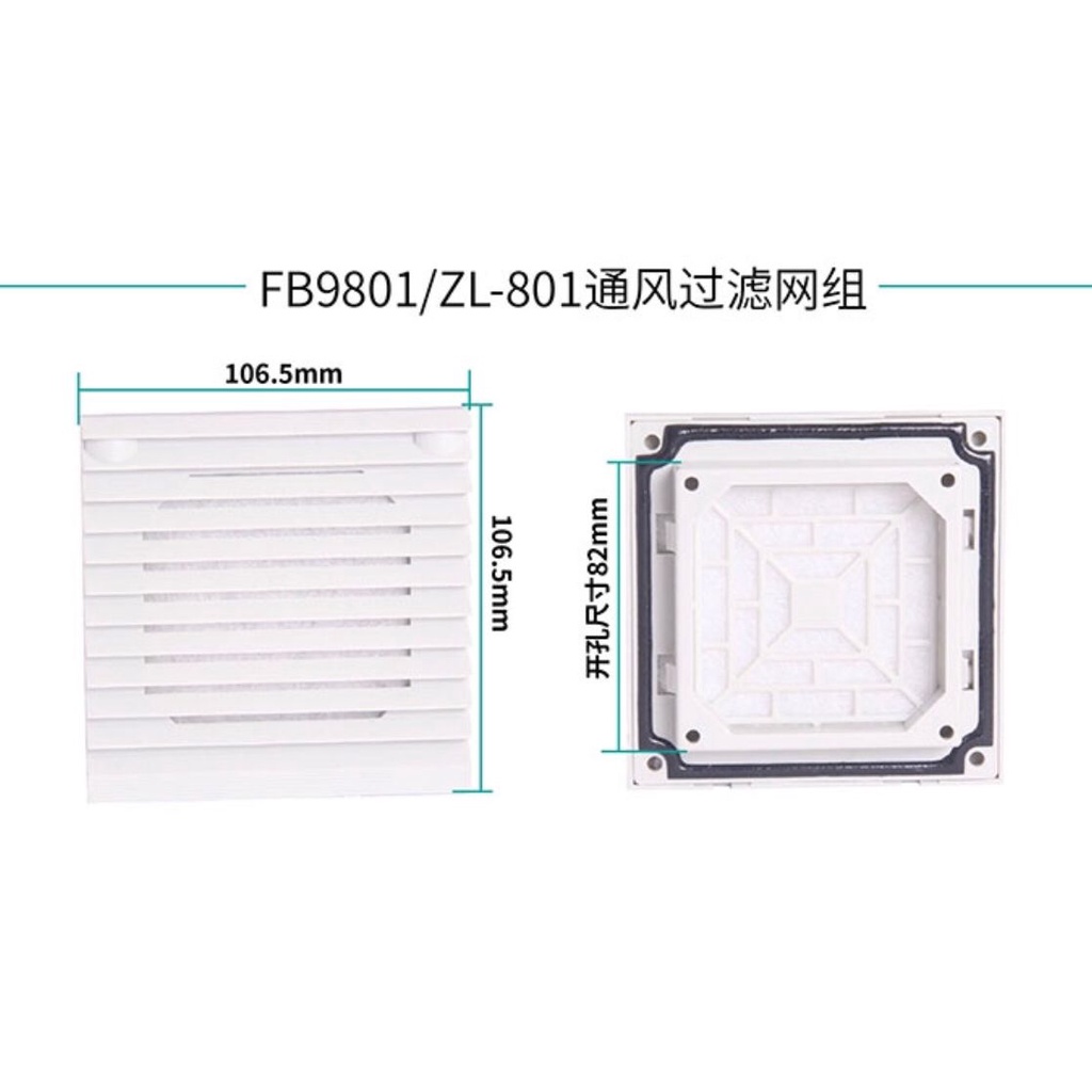 AIRMAXX FK6622.300 FB9801 FB9802 FB9803 ZL803 ZL804 ZL805 IP54 ...