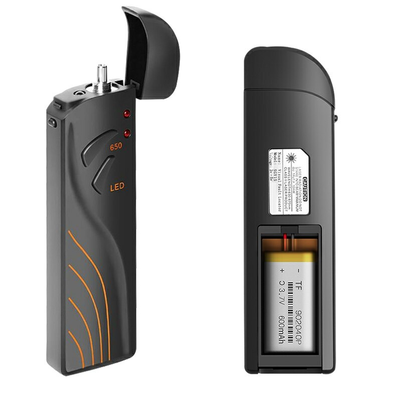 Fiber Optic Cable Tester Mini Red Light Source 5mW/15mW/20mW/30mW ...