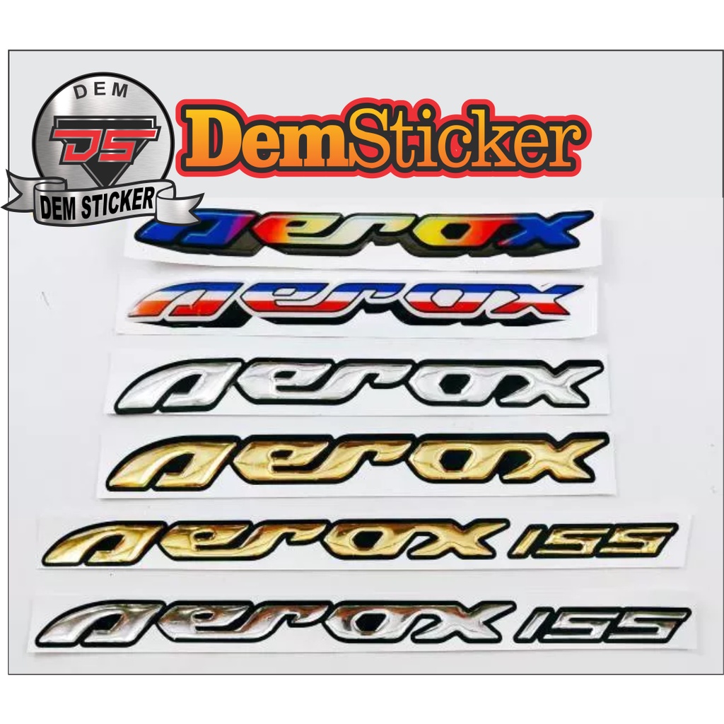 Yamaha AEROX AEROX 155 logo emblem, best quality | Shopee Malaysia