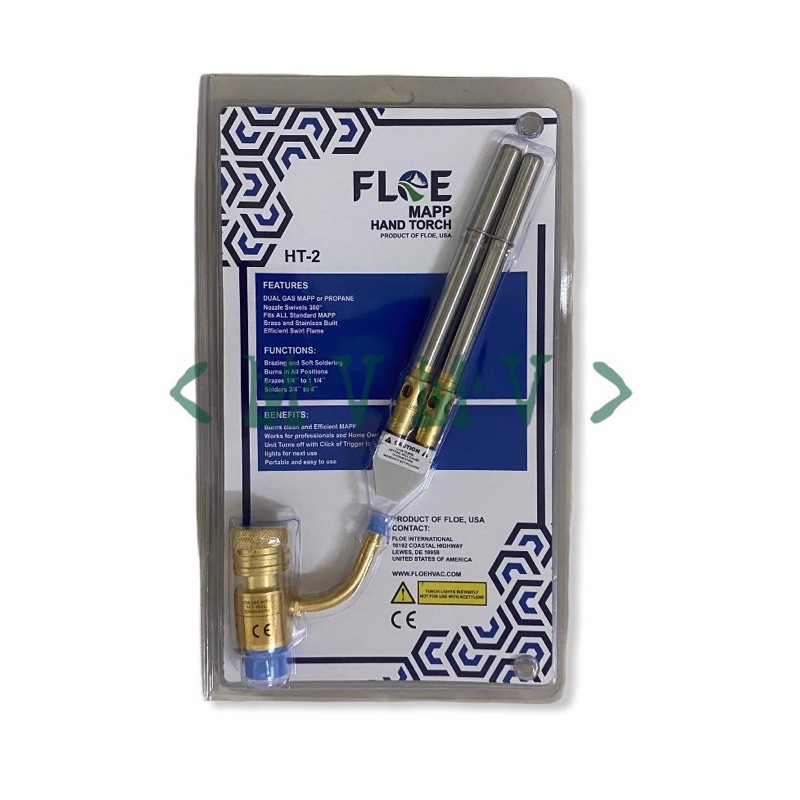 Double Torch Double Barrel Torch Mapp Gas Torch Hand Torch Welding ...