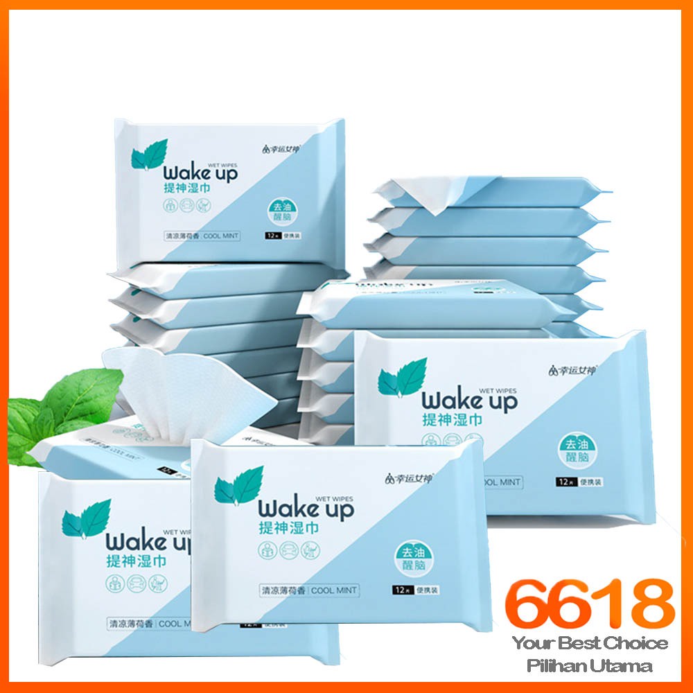 Tisu Basah Menyegarkan Tisu Basah Rasa Sejuk Saiz Perjalanan Tisu Basah ...