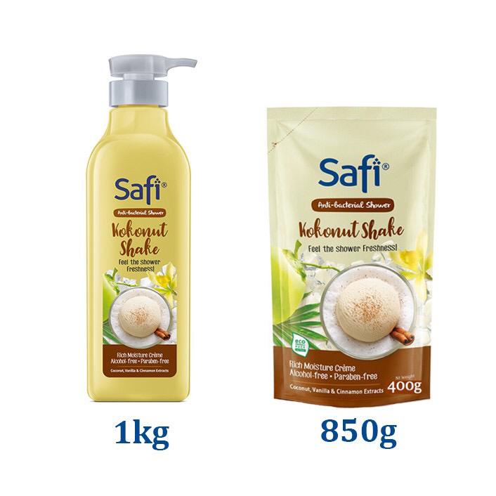 Safi Antibacterial Shower Cream 1kg / 850g (Refill) Body Shampoo/Body Wash Viral | Shopee Malaysia