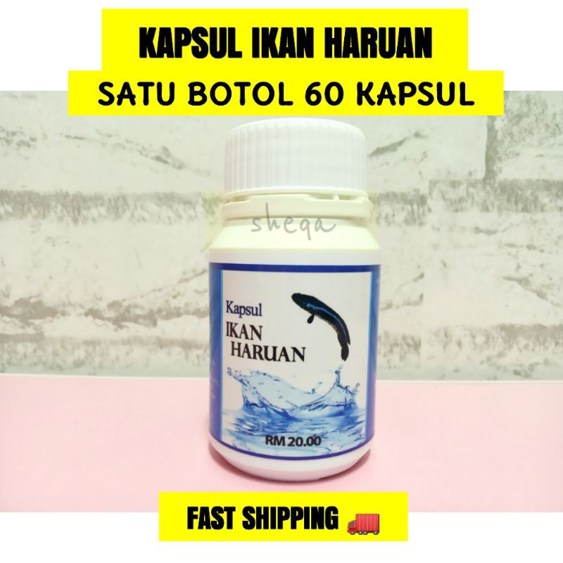 Kapsul Ikan Haruan Original (60 kapsul) | Shopee Malaysia