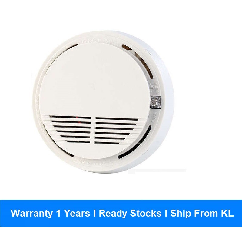 Smoke Detector l Alat Pengesan Asap l Warranty 2 Years | Shopee Malaysia