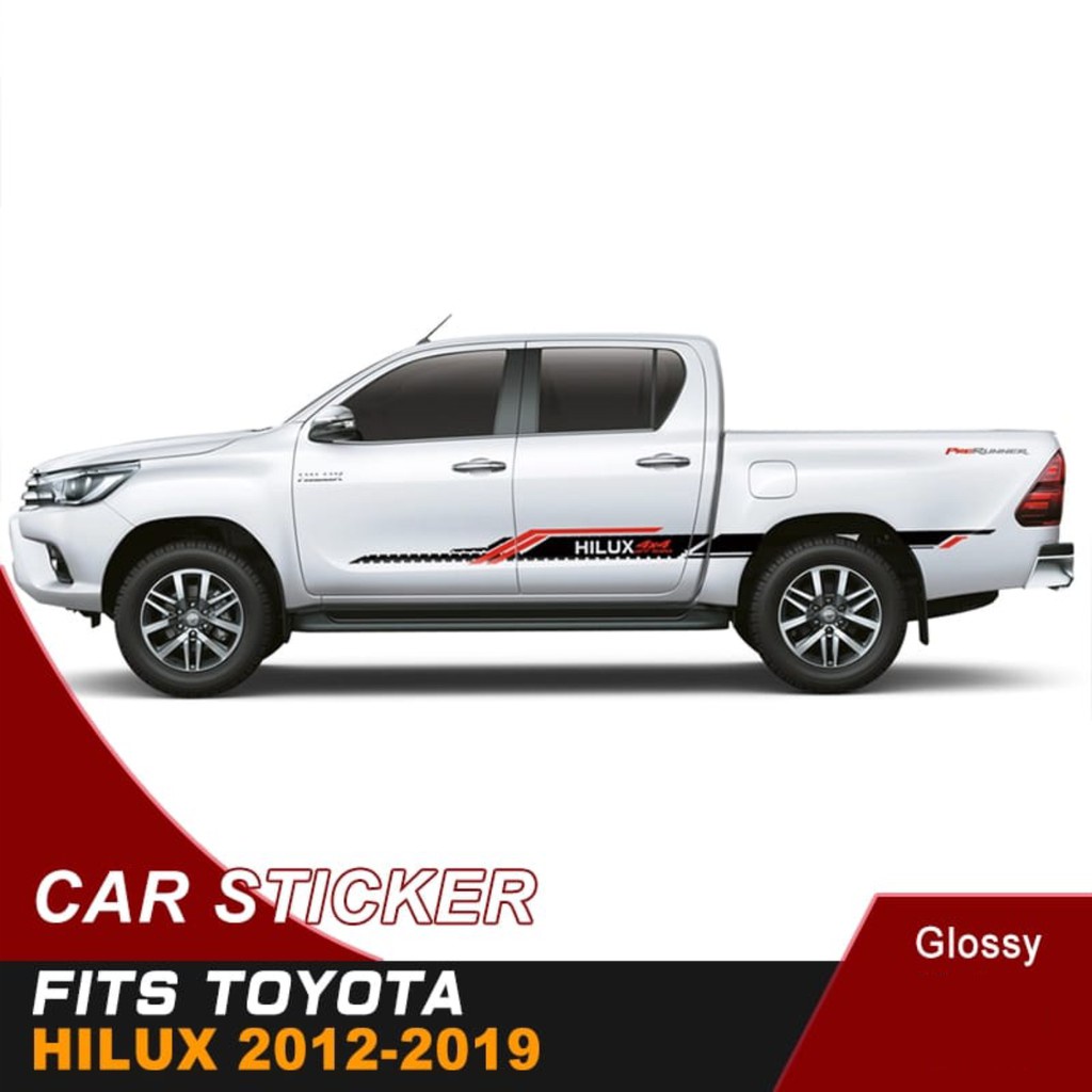 Hilux car stickers, newest cool toyota Hilux navara ranger car stickers ...