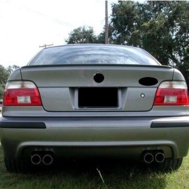 BMW E39 5Series M5 style abs spoiler 530I 540I | Shopee Malaysia