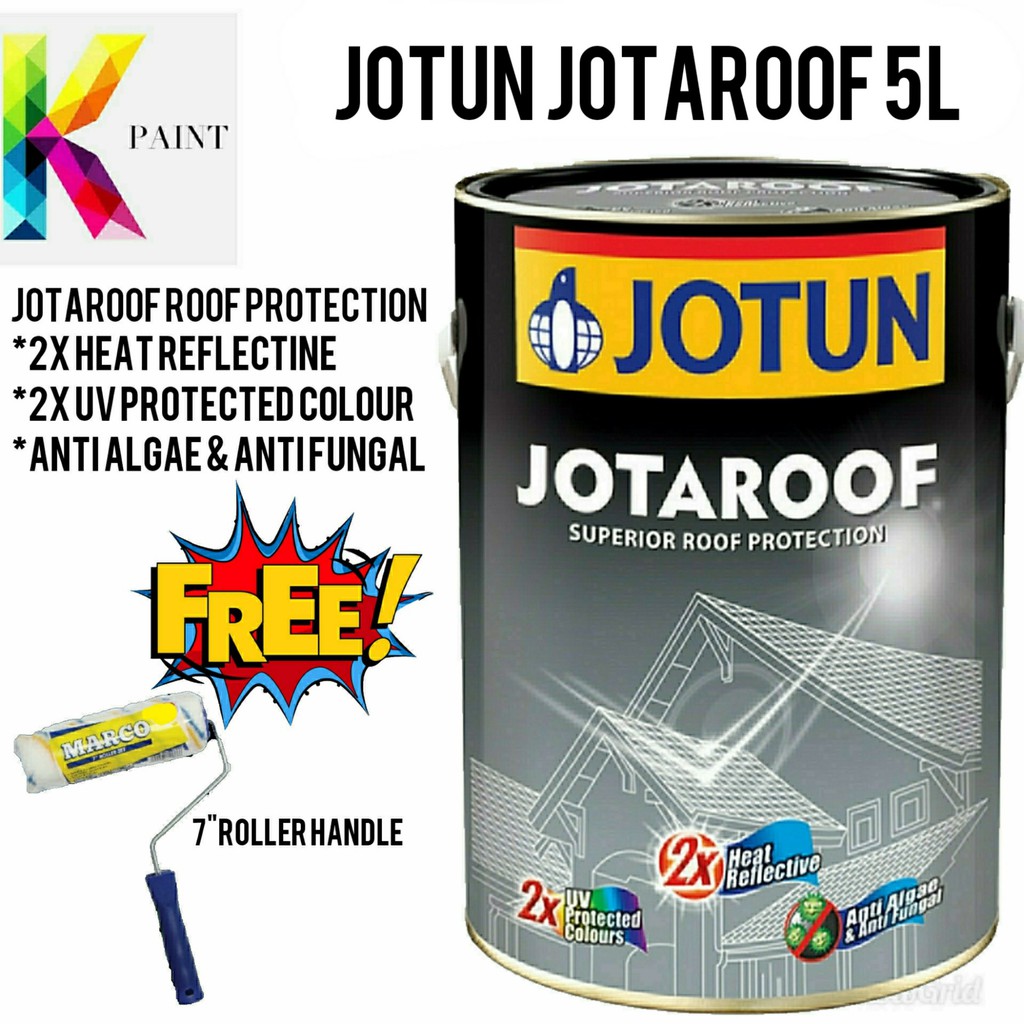 JOTUN JOTAROOF ROOF PROTECTION FINISH 5 LITER | Shopee Malaysia