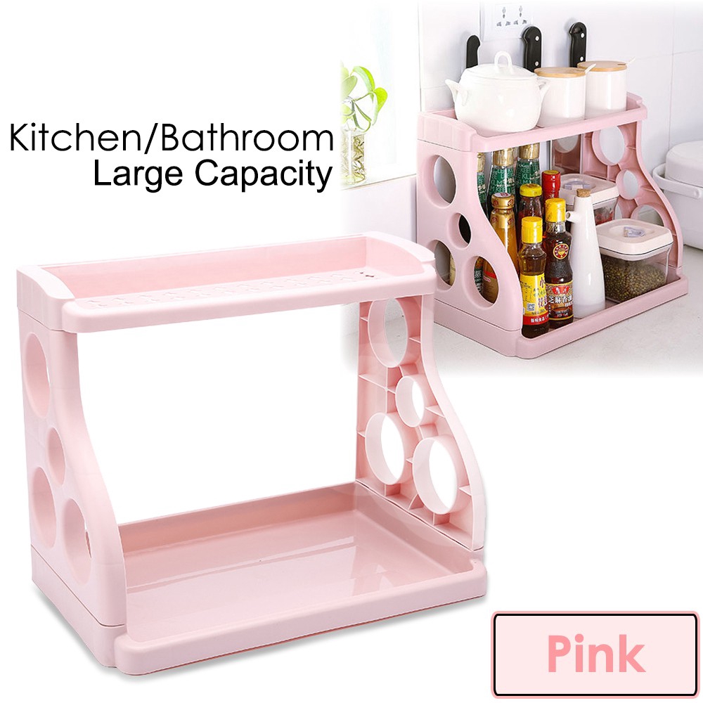 Kitchen Organizer and Bathroom Storage Rack spice sauce ketchup herbs ...