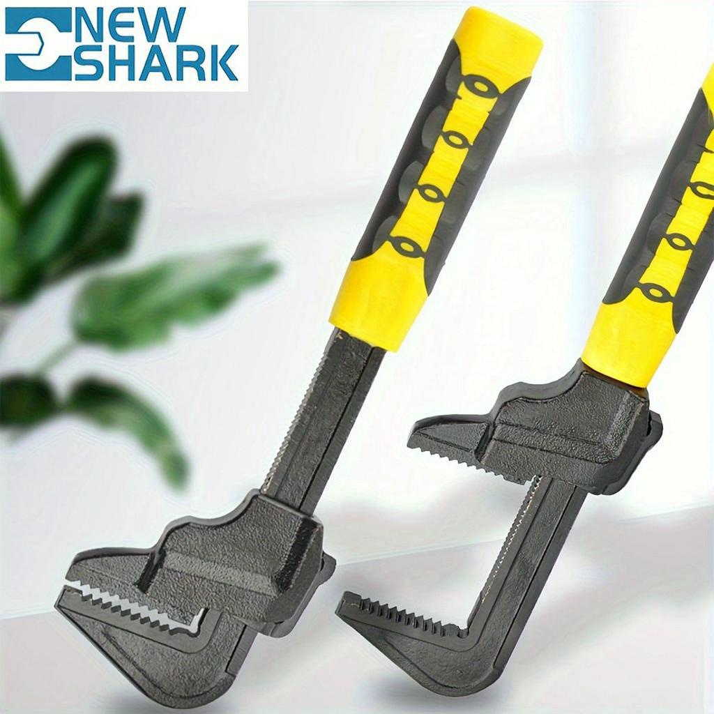 Adjustable Hand Wrench Multi-function Spanner Plumbing Wrench F Type ...