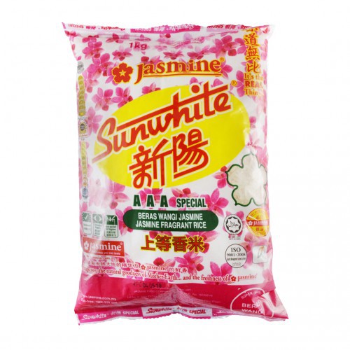 Jasmine Sunwhite Rice (1kg) | Shopee Malaysia