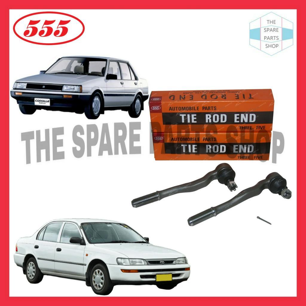 TOYOTA EE80 AE101 UNSER EE90 KM36 CELICA ST185 TIE ROD END 555 1SET ...